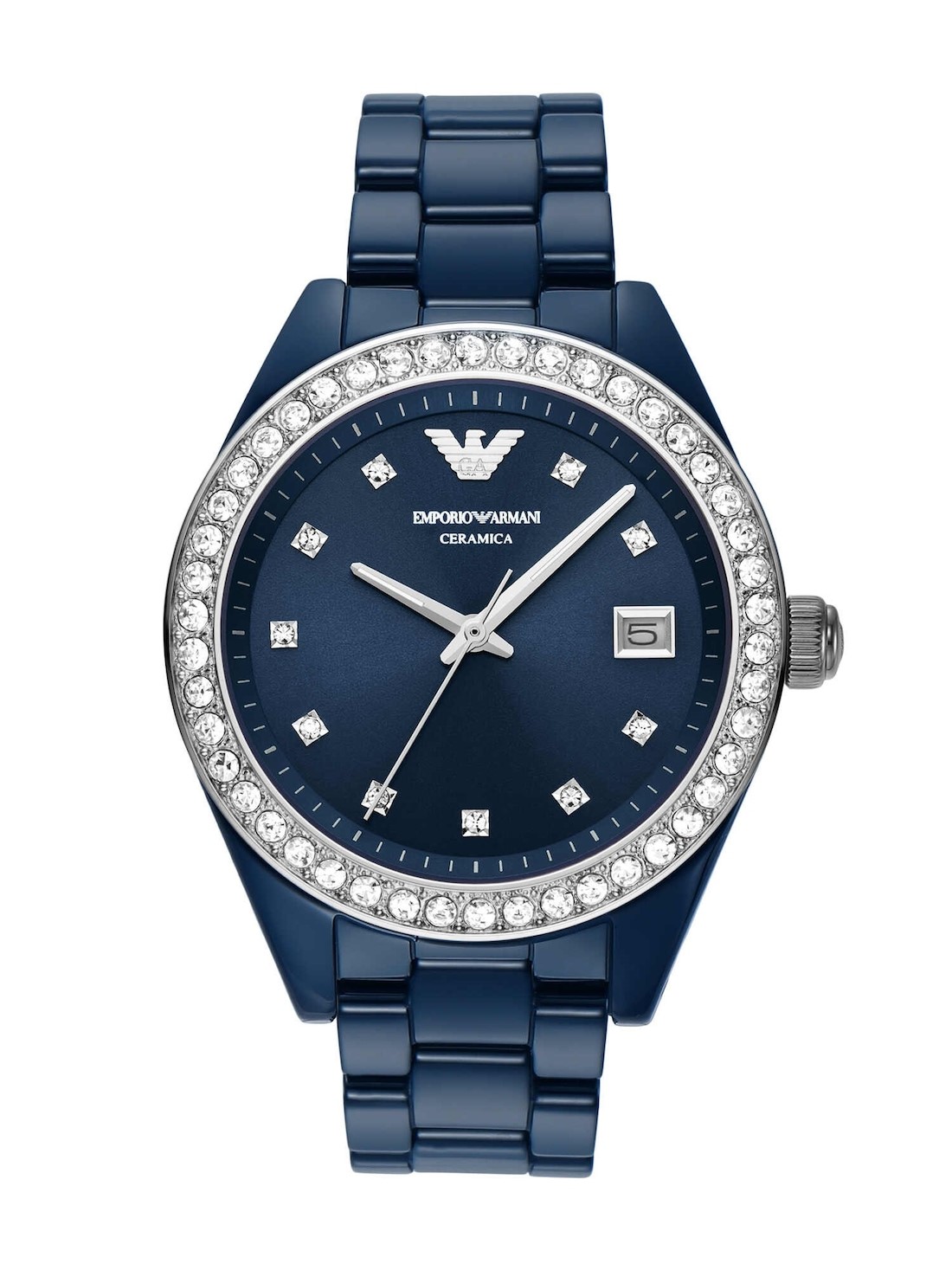 Emporio Armani AR70012: Buy Emporio Armani Blue Watch AR70012 for Women ...